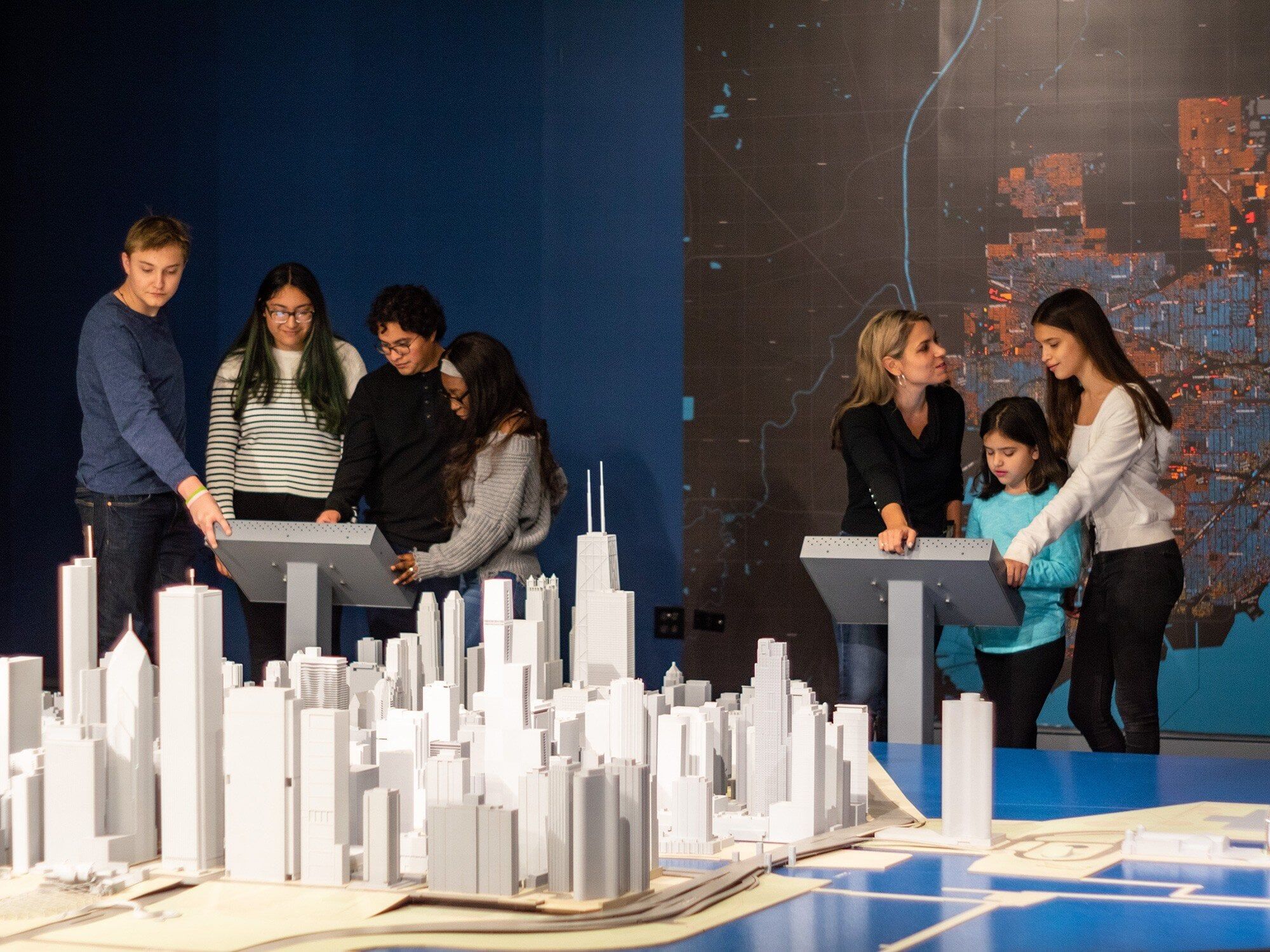 Chicago City Model Experience | Chicago Architecture Center